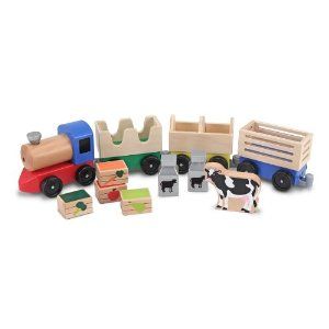 Wooden Farm Train - Toys & Co.