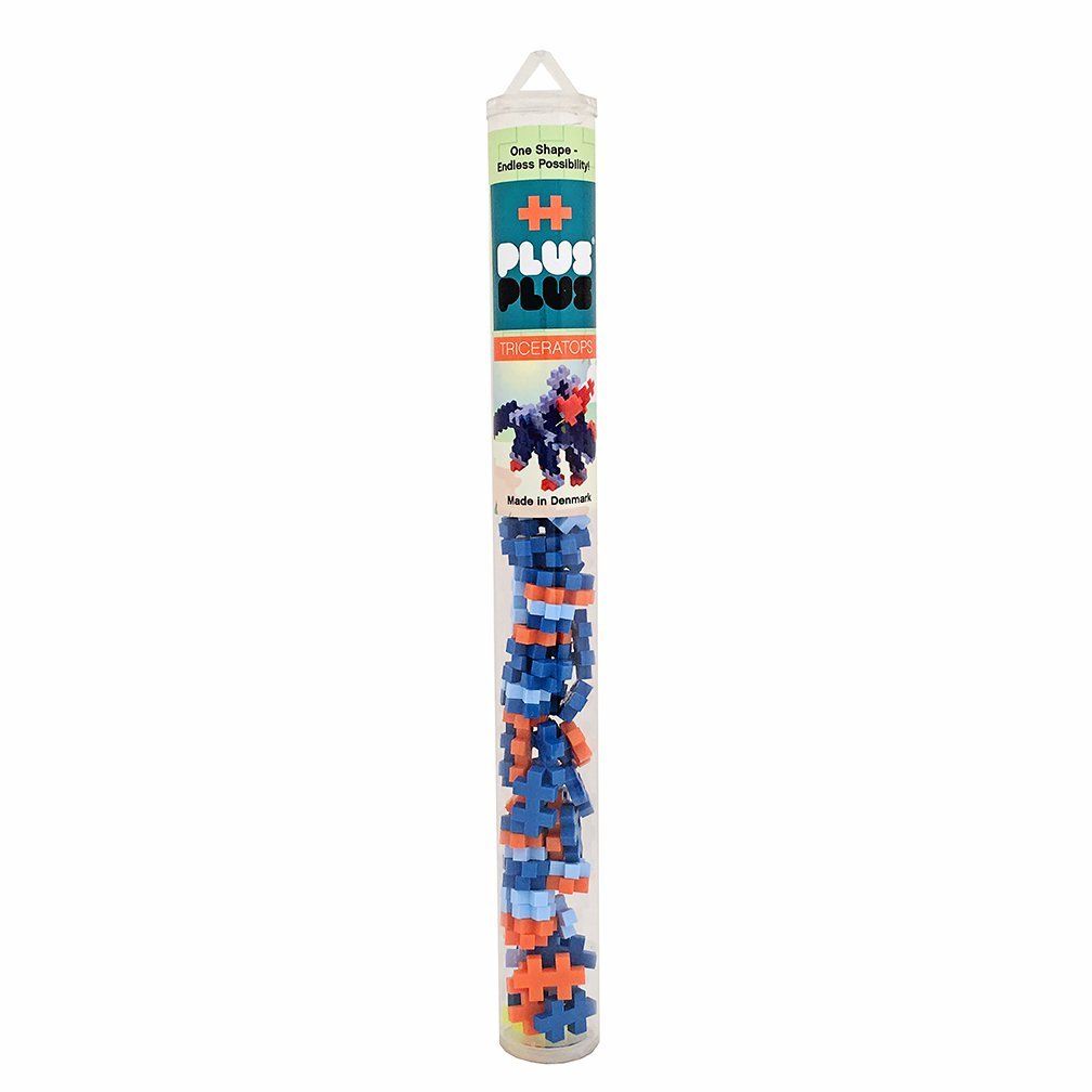 Plus-Plus - Mini Maker Tube - Triceratops - Toys & Co.