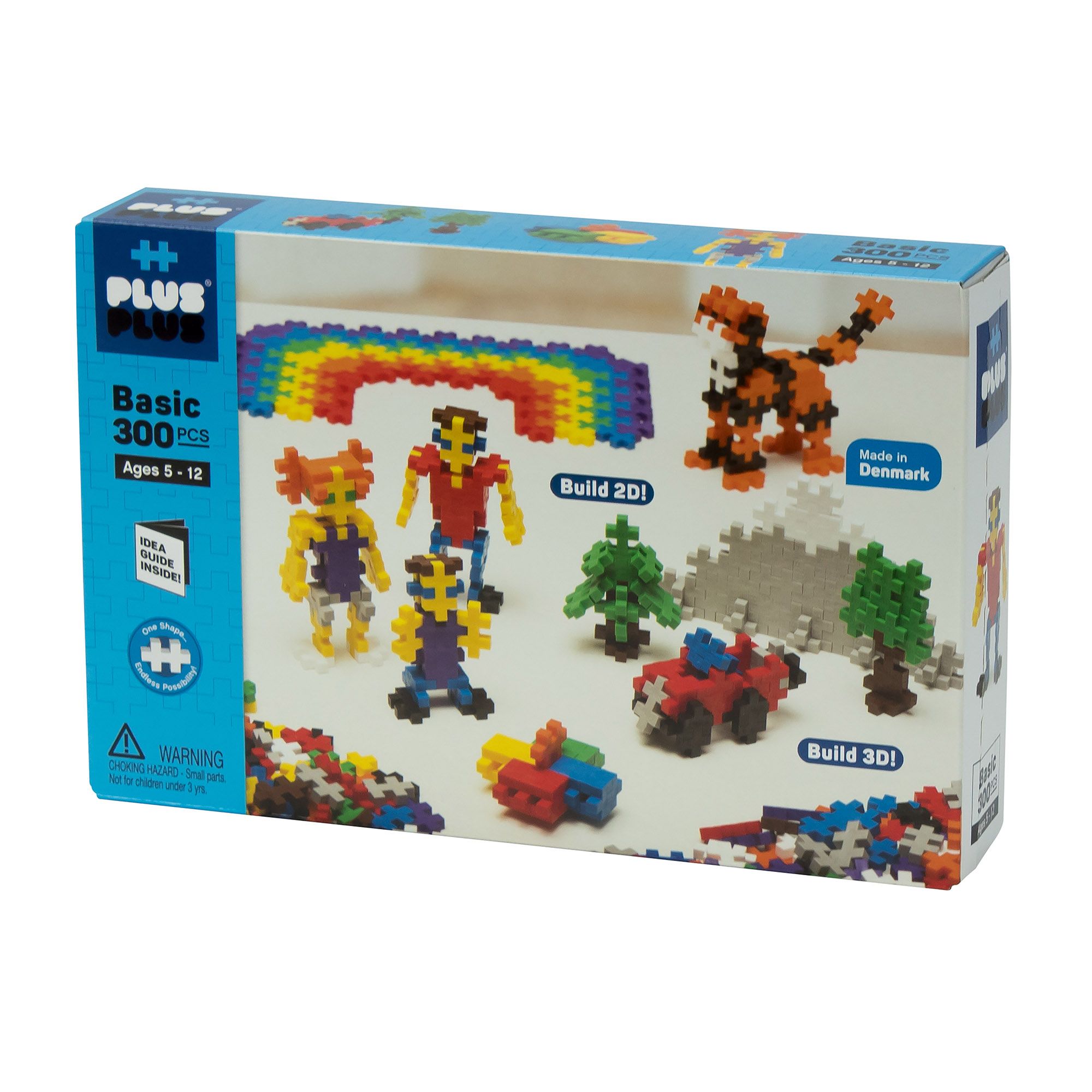 Plus-Plus - 300 Basic pcs. in a Box - Toys & Co.