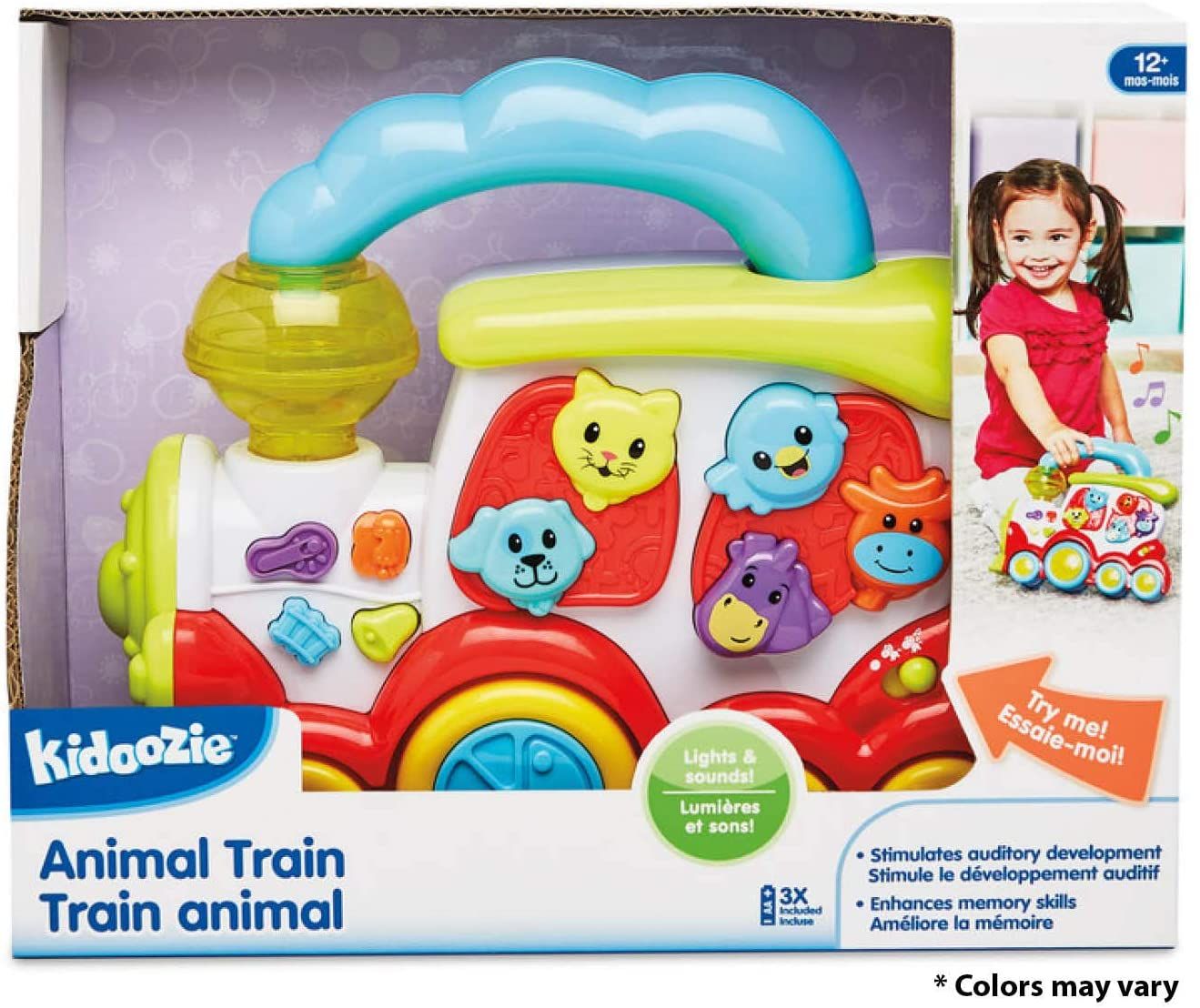 Lights N Sounds Animal Trn 21 - Toys & Co.