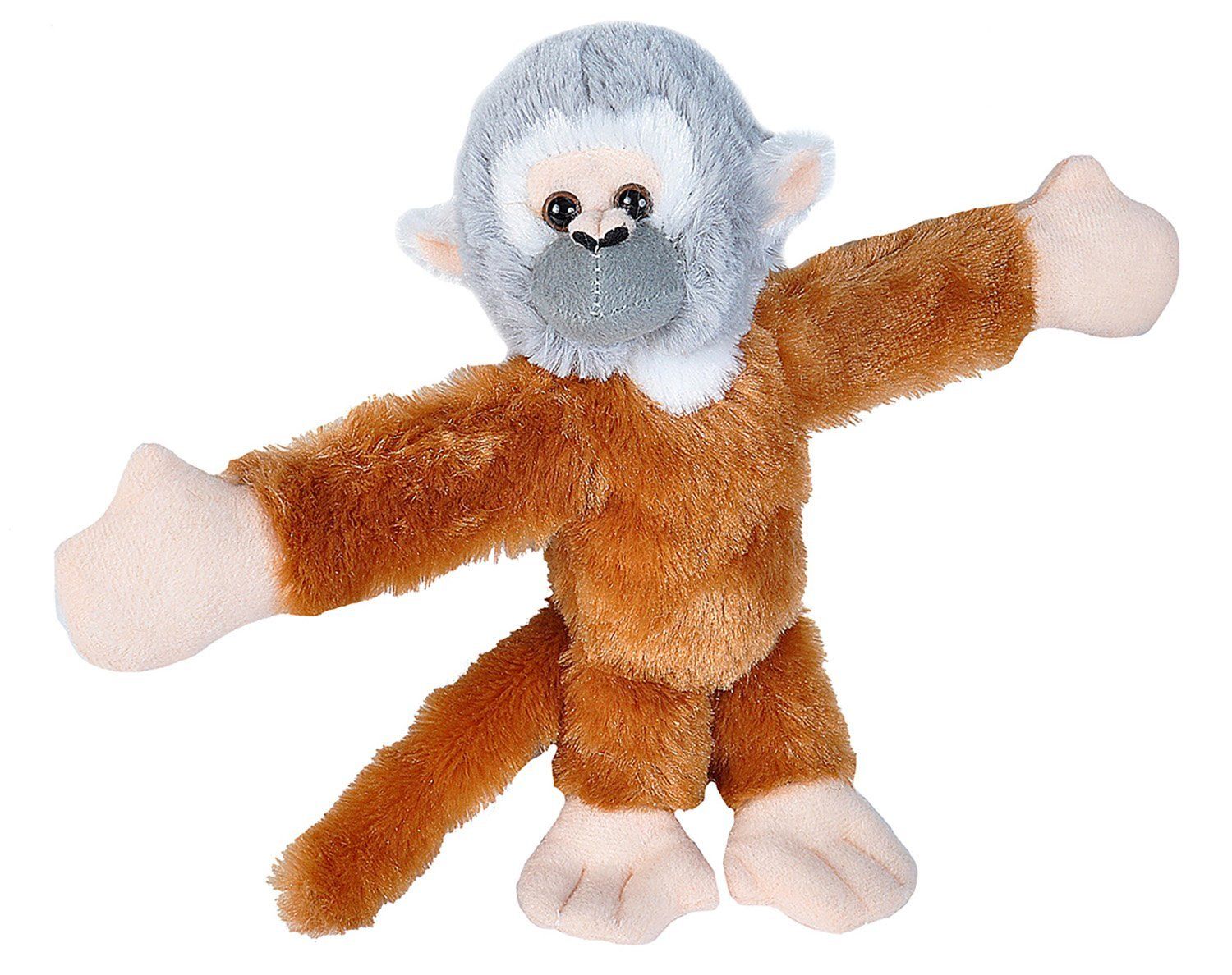 Squirrel Monkey Hugger Slap Bracelet Animal - Toys & Co.