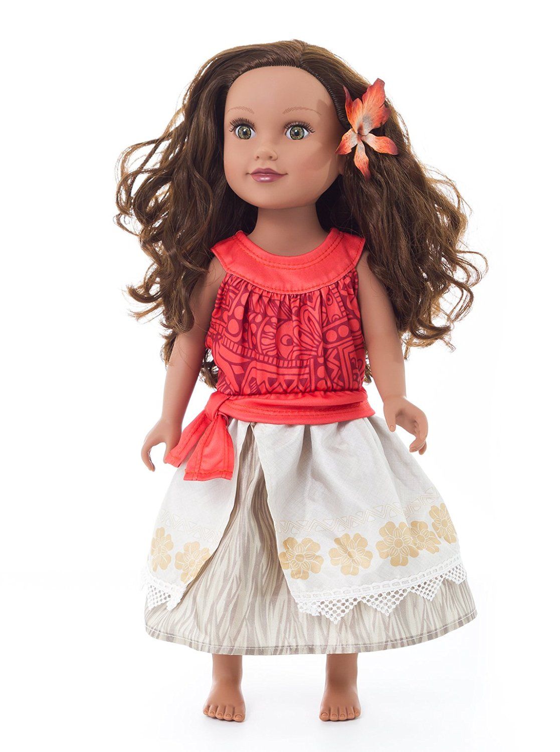 Polynesian Princess Doll Outfit 18 inch - Toys & Co.