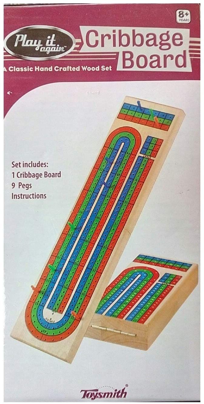 Cribbage Board (3 Tracks) - Toys & Co.
