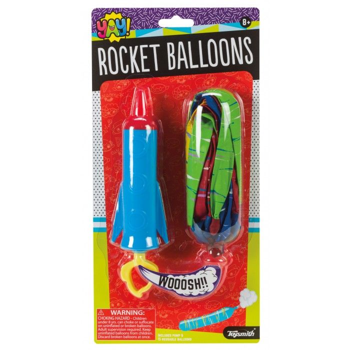 Rocket Balloons (Colors Vary) - Toys & Co.