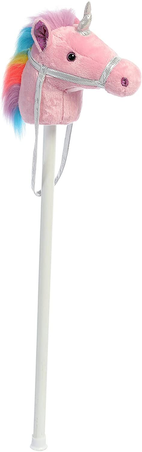 Unicorn Pink Stick Ride On - Toys & Co.