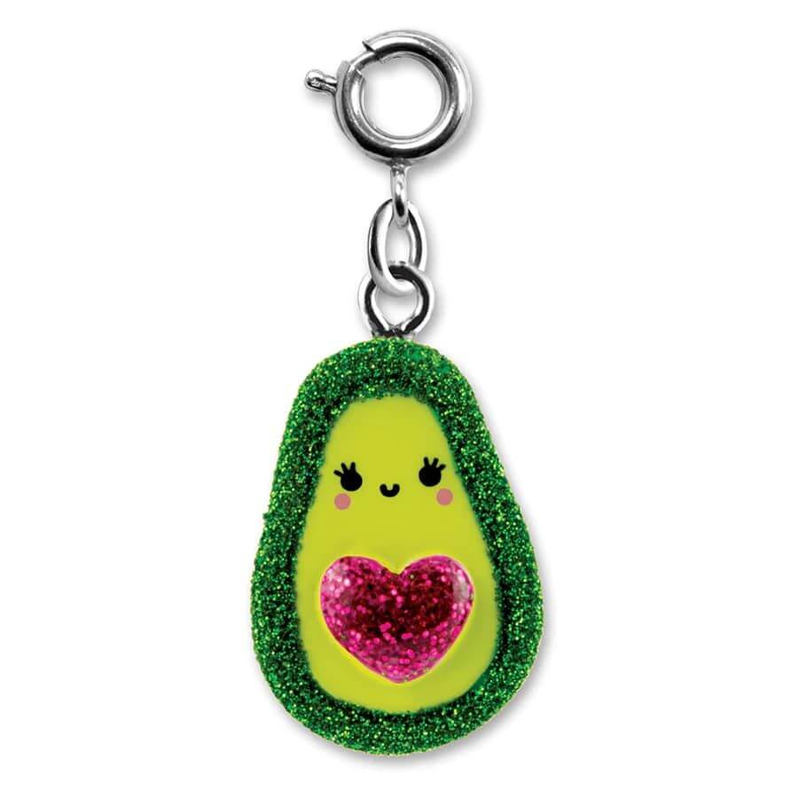 Glitter Avocado Charm - Toys & Co.