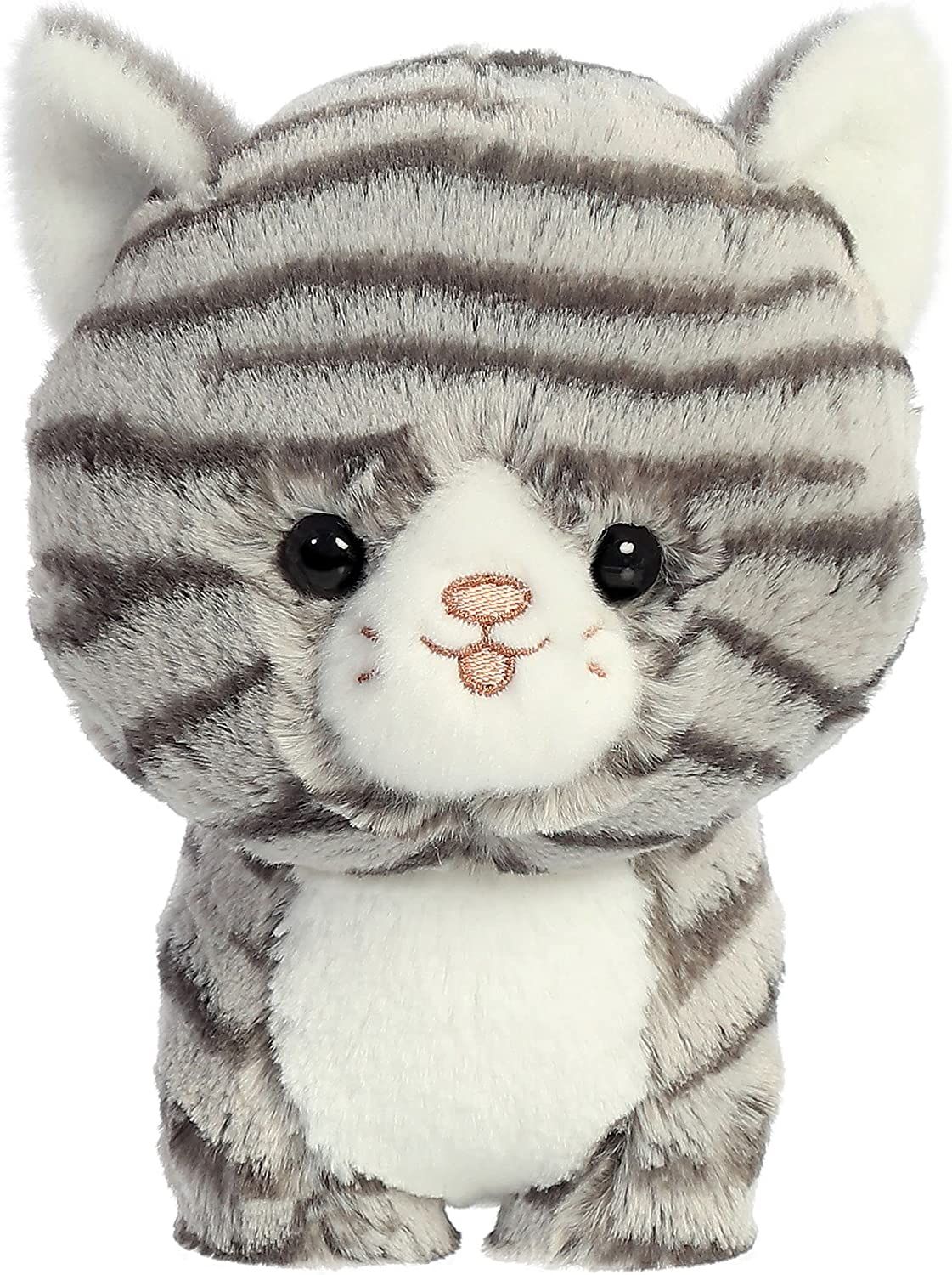 Grey Tabby Teddy Pet - Toys & Co.