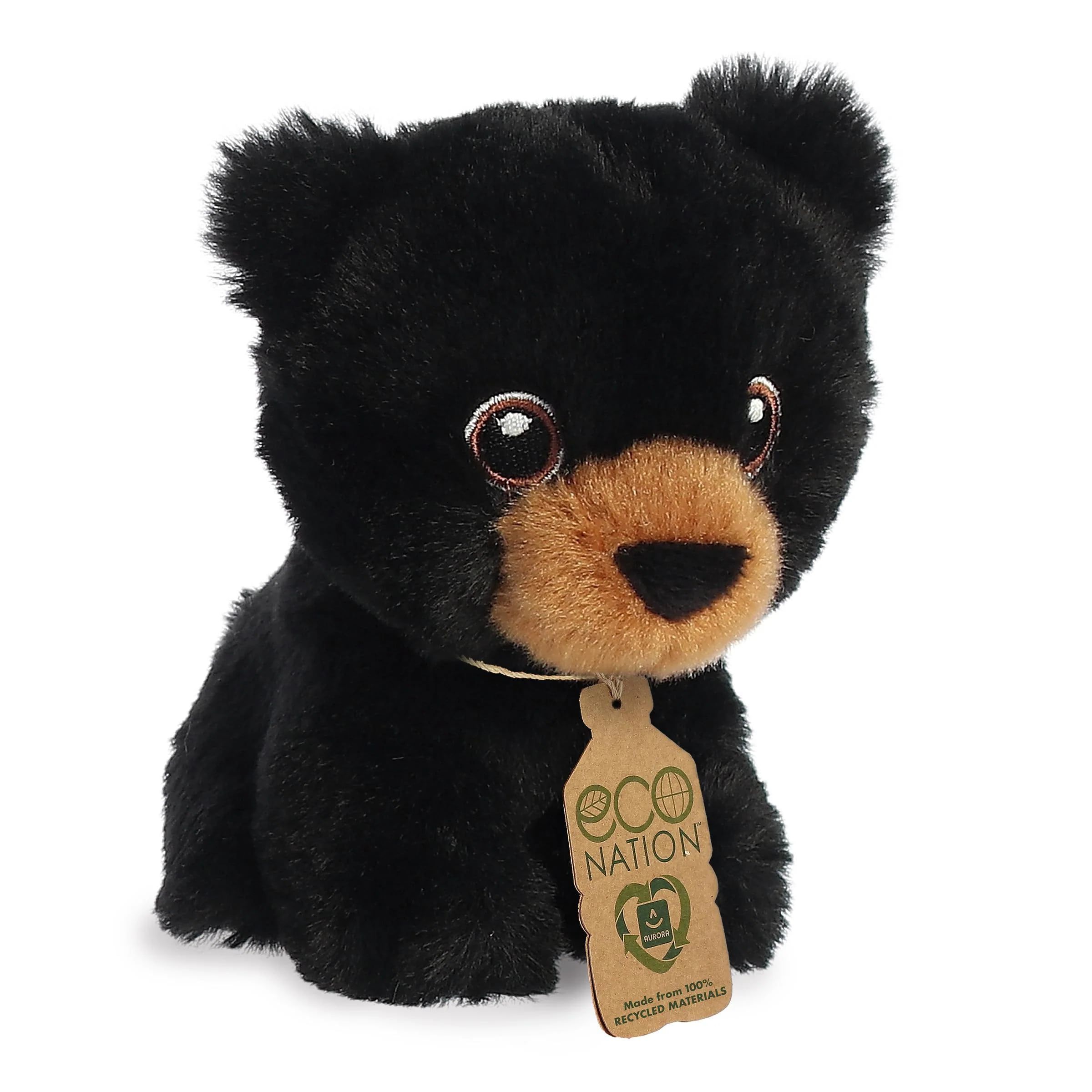 Mini Black Bear (Eco Nation) - Toys & Co.