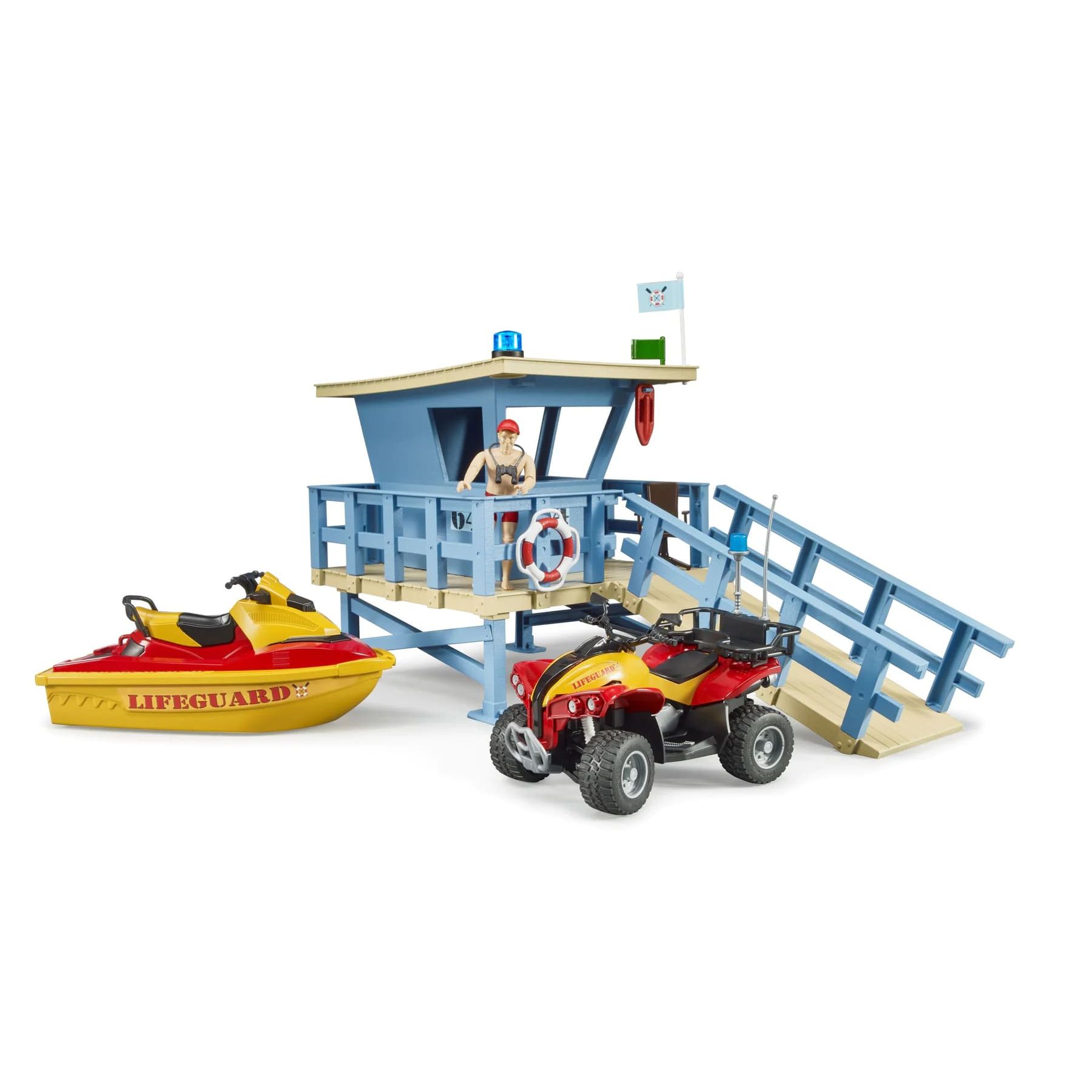 Lifeguard Stand Quad Boat - Toys & Co.