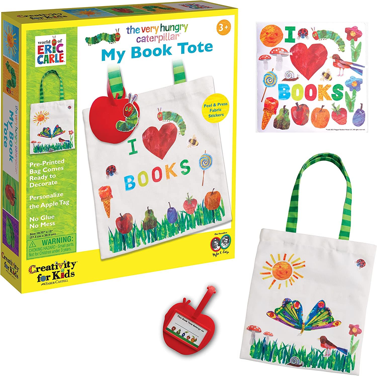 Very Hungry Caterpillar Book Tote - Toys & Co.