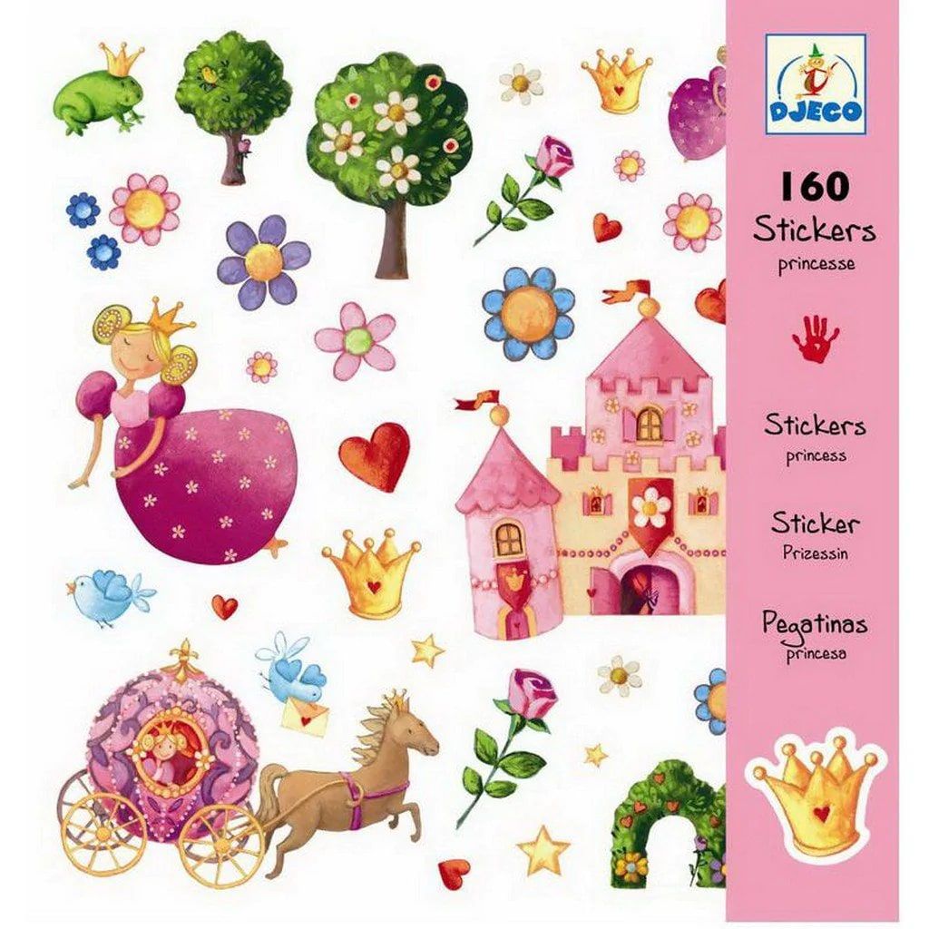 Princess Margurite Stickers - Toys & Co.