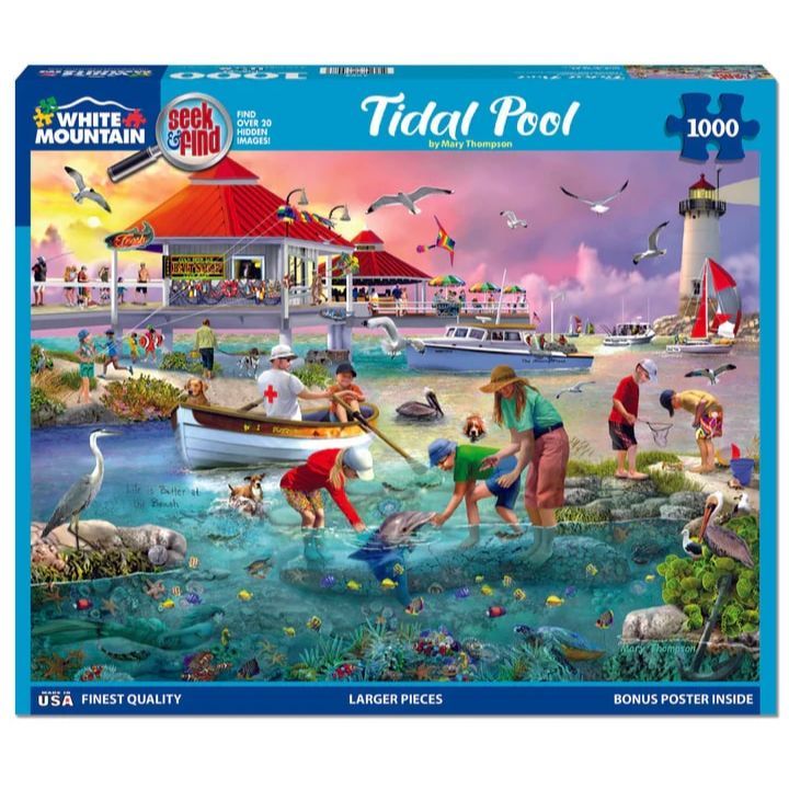 Tide Pool Seek & Find 1000 Piece - Toys & Co.