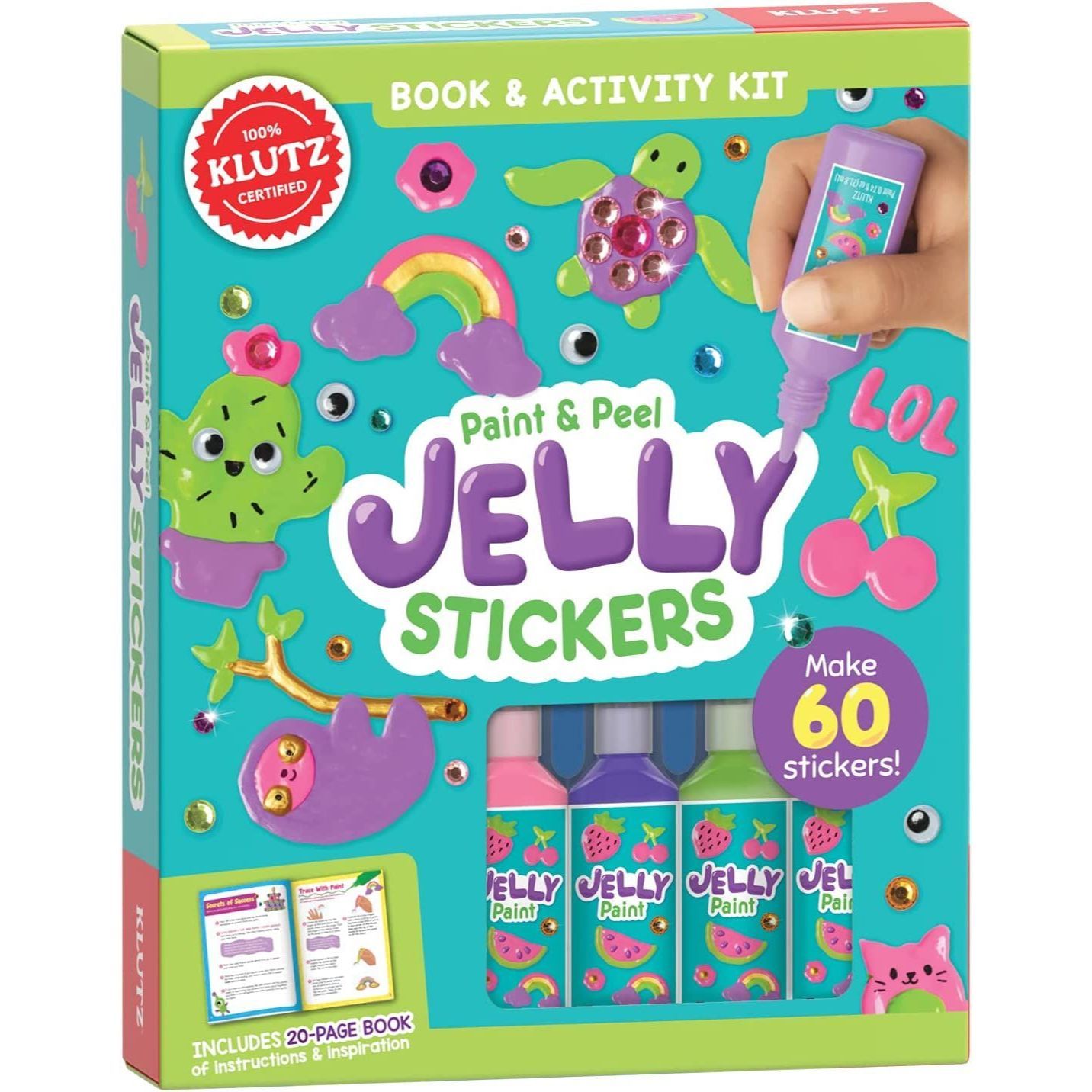 Jelly Stickers Paint & Peel - Toys & Co.