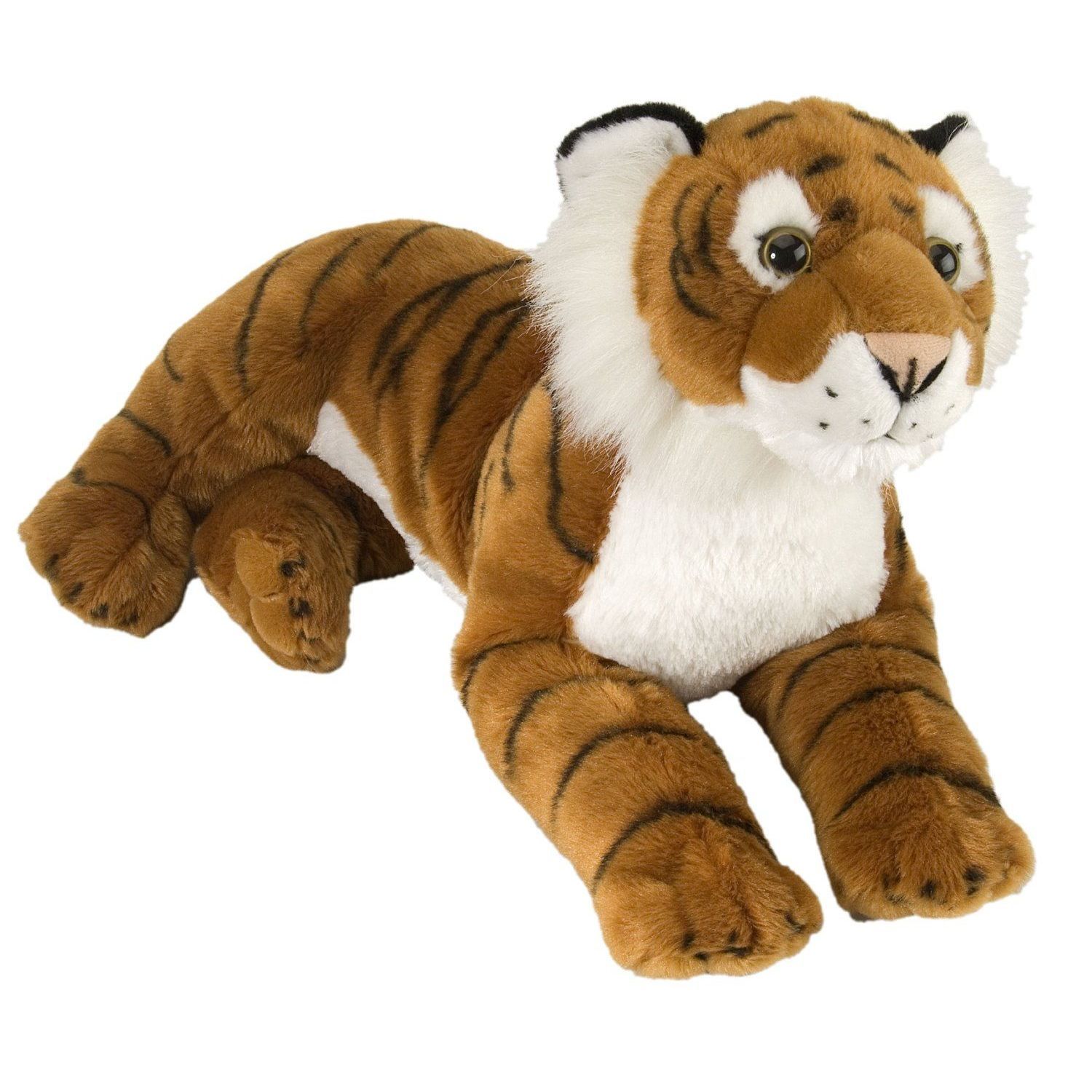 Tiger Laying 16 Inch - Toys & Co. - Wild Republic