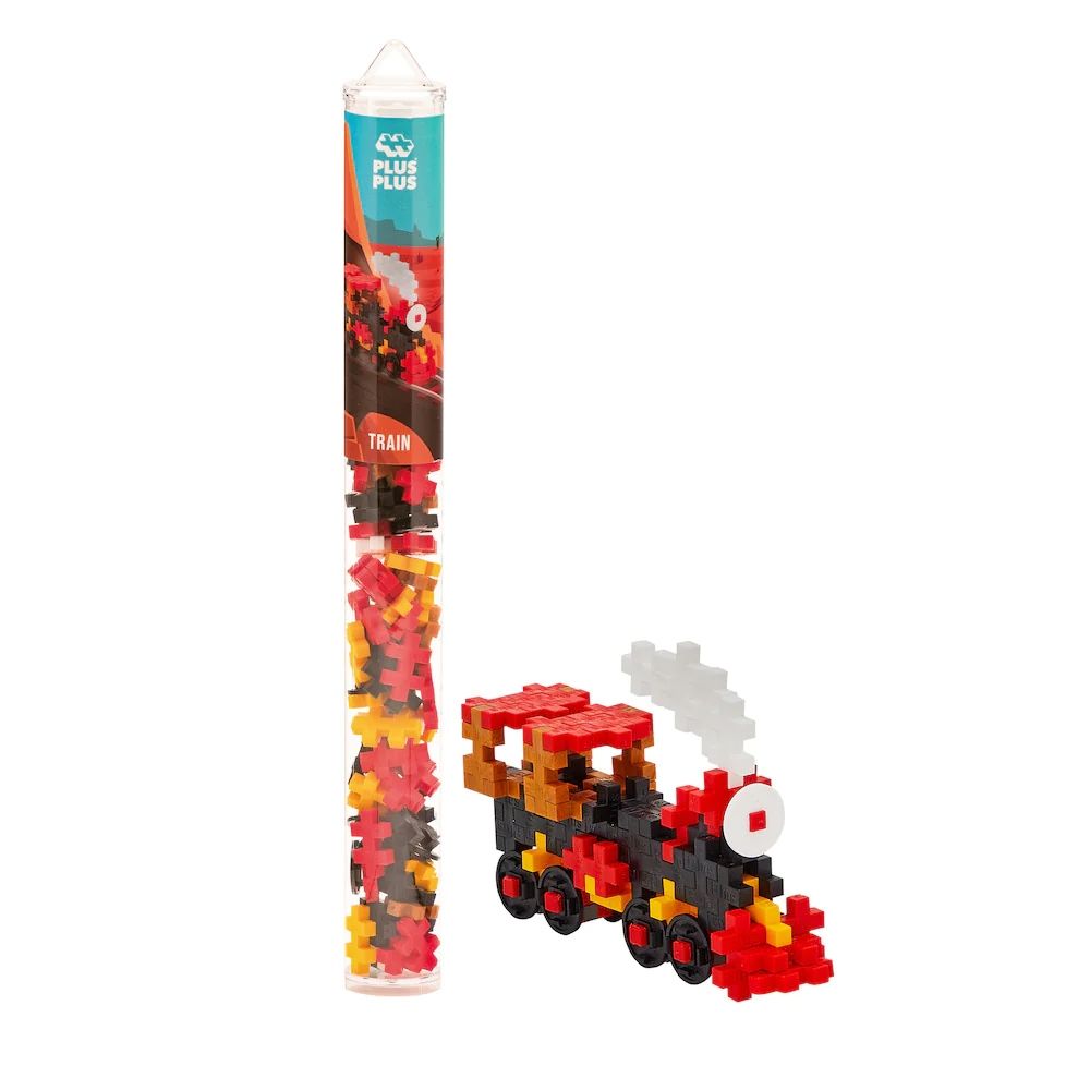 Plus-Plus Tube - Train - Toys & Co.