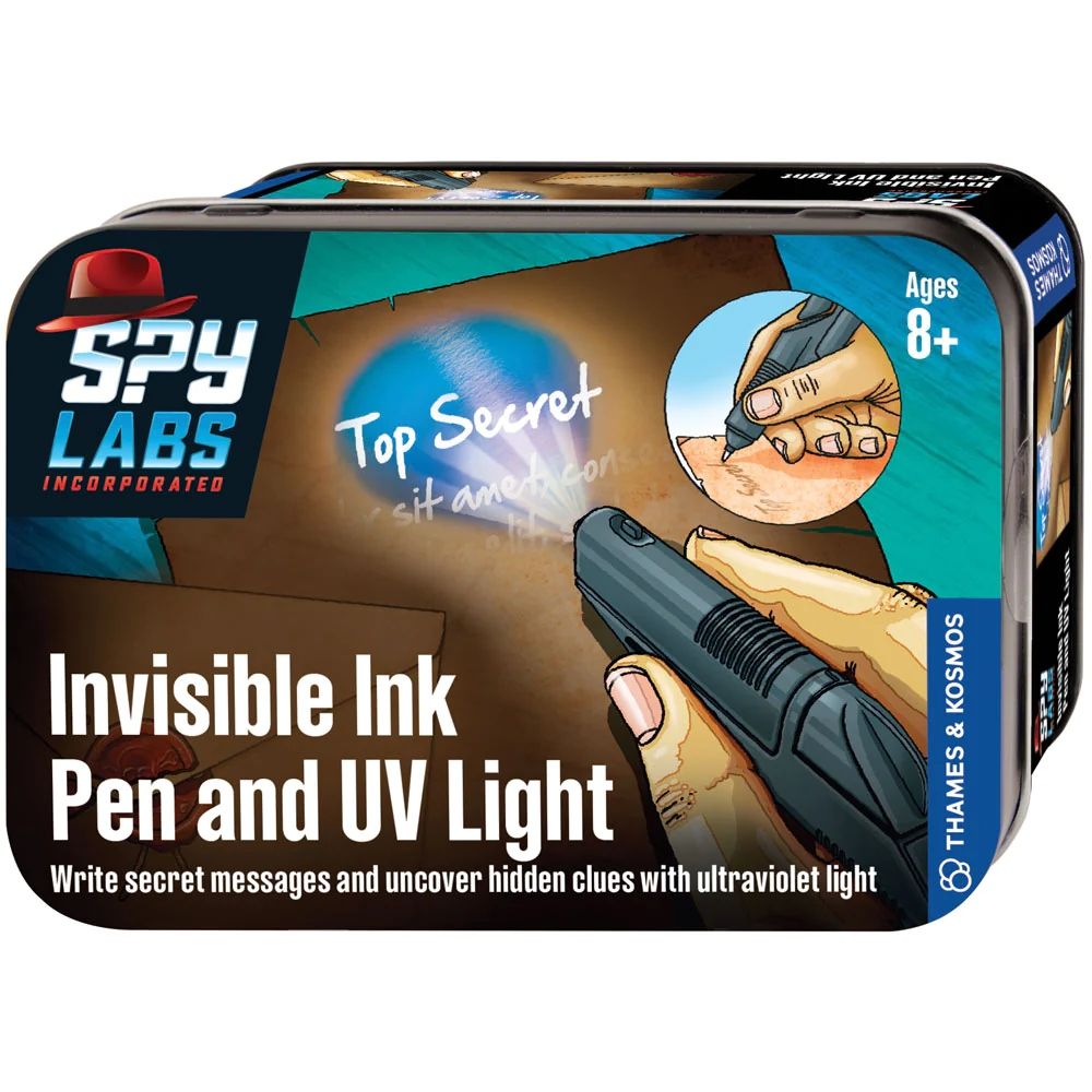 Invisible Ink Pen & UV Light - Toys & Co. - Thames & Kosmos Invisible Ink Pen & UV Light - Toys & Co. - Thames & Kosmos