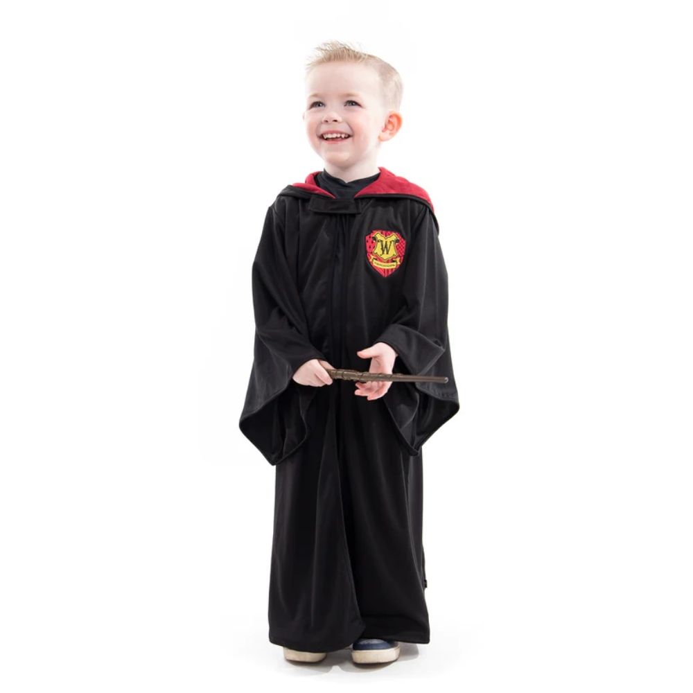 Red Hooded Wizard Robe Large - Toys & Co.