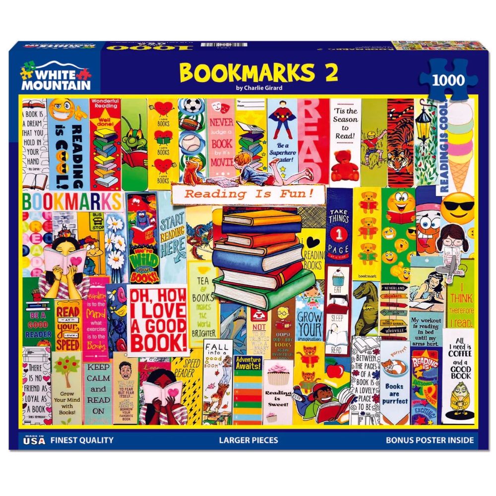 Bookmarks 2 1000 Piece - Toys & Co.