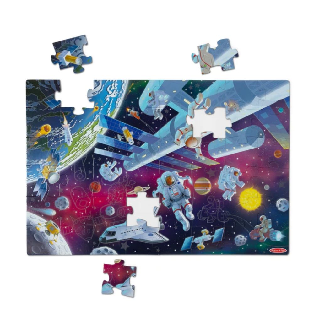 Outer Space Glow Floor Puzzle - Toys & Co.