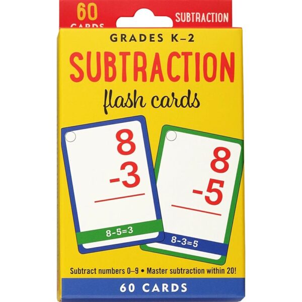 Subtraction Flash Cards - Toys & Co. - Peter Pauper Press