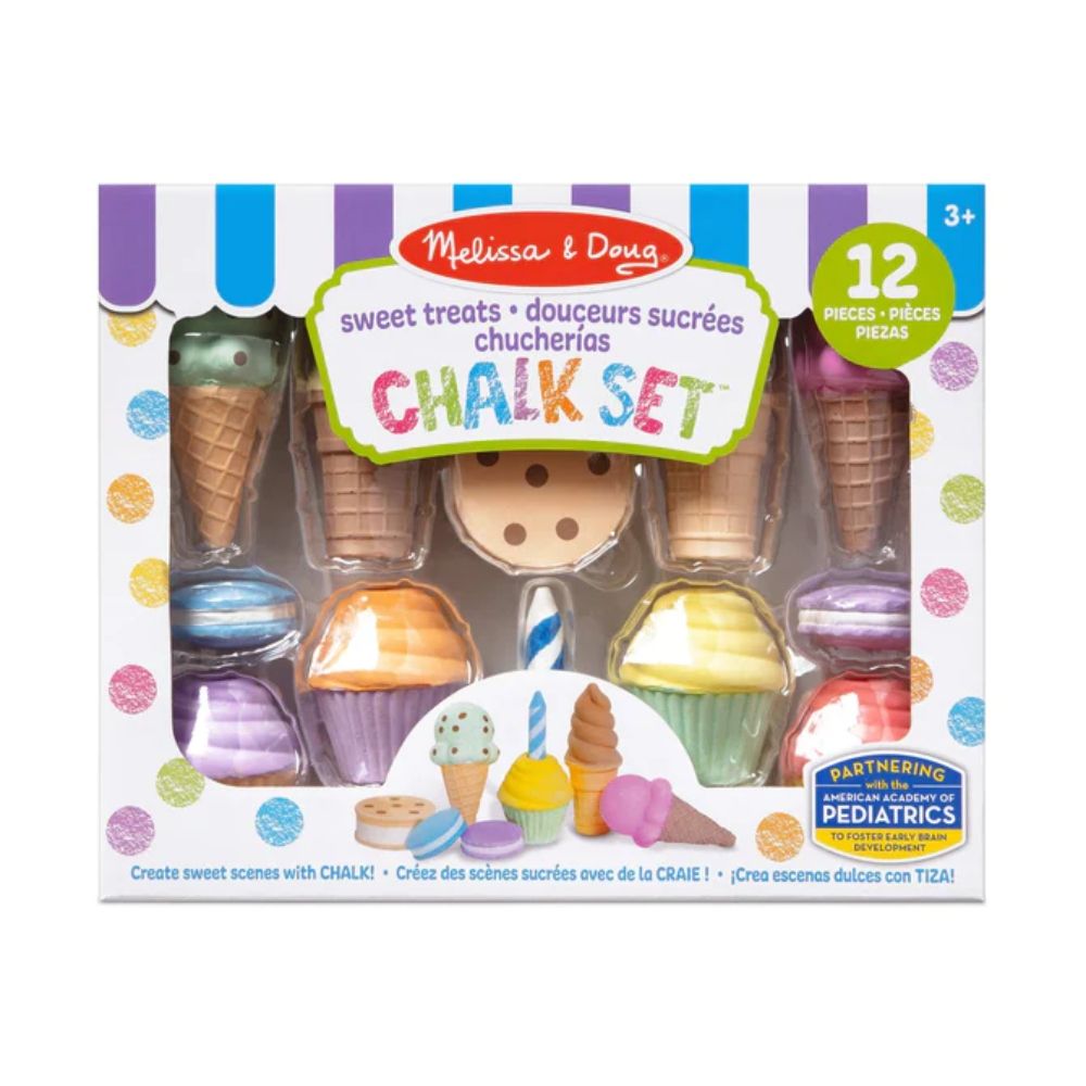 Ice Cream & Cake Chalk Set - Toys & Co.