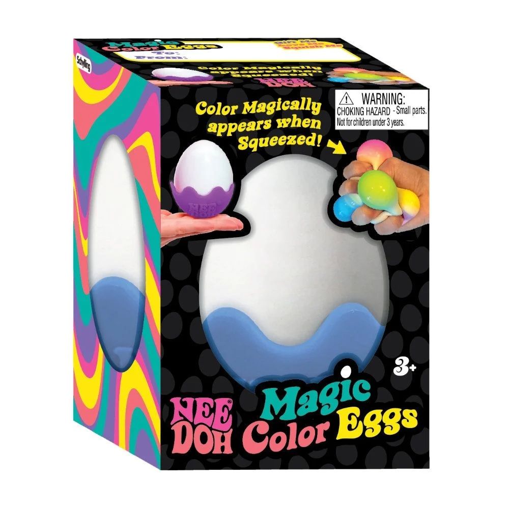 NeeDoh Magic Color Eggs - Toys & Co.