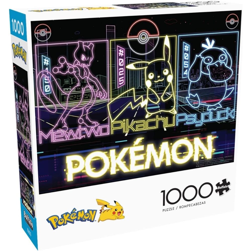Neon Pokemon 1000 Piece - Toys & Co.