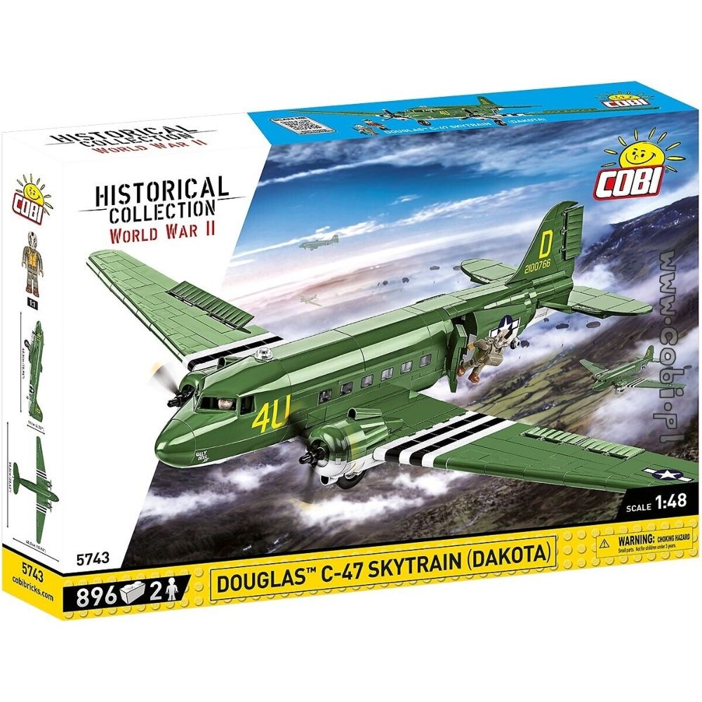 Douglas C-47 Skytrain 896 Piece - Toys & Co.