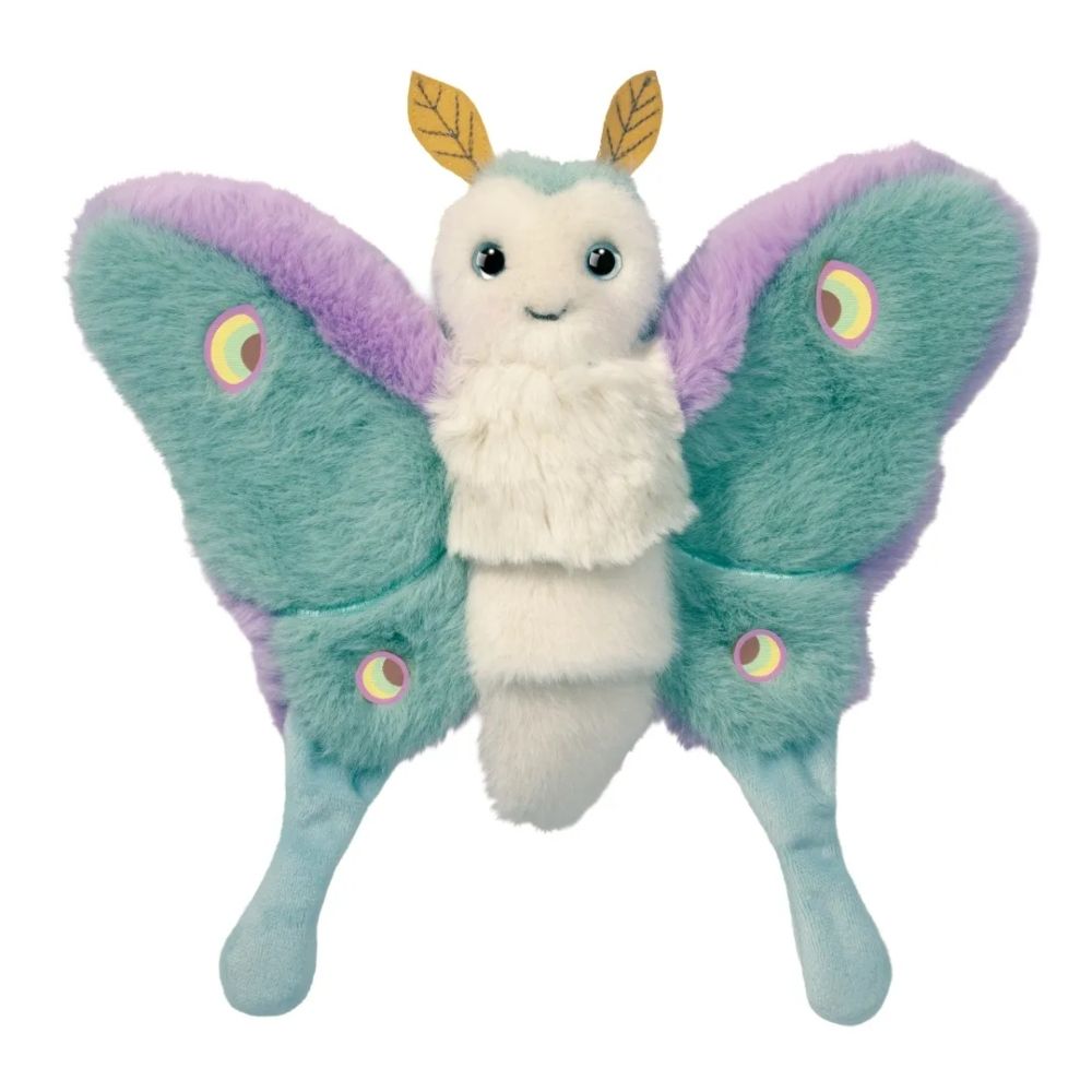 Juniper Luna Moth Puppet 10 Inch - Toys & Co.