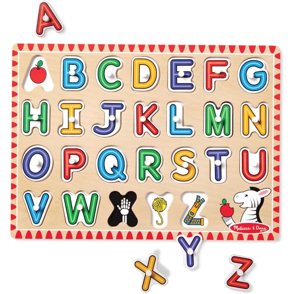 See Inside Alphabet Peg Puzzle - Toys & Co.