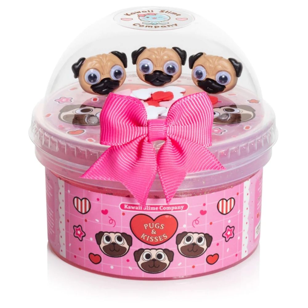 Pugs & Kisses Clear Slime - Toys & Co.