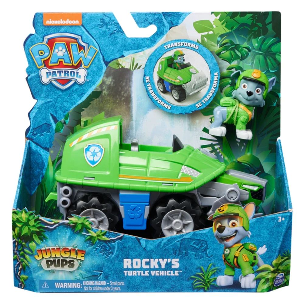 Paw Patrol Mighty Pups Jungle Rocky - Toys & Co.