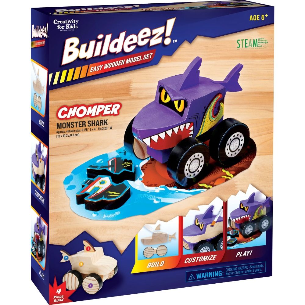 Buildeez Monster Shark Chomp - Toys & Co.