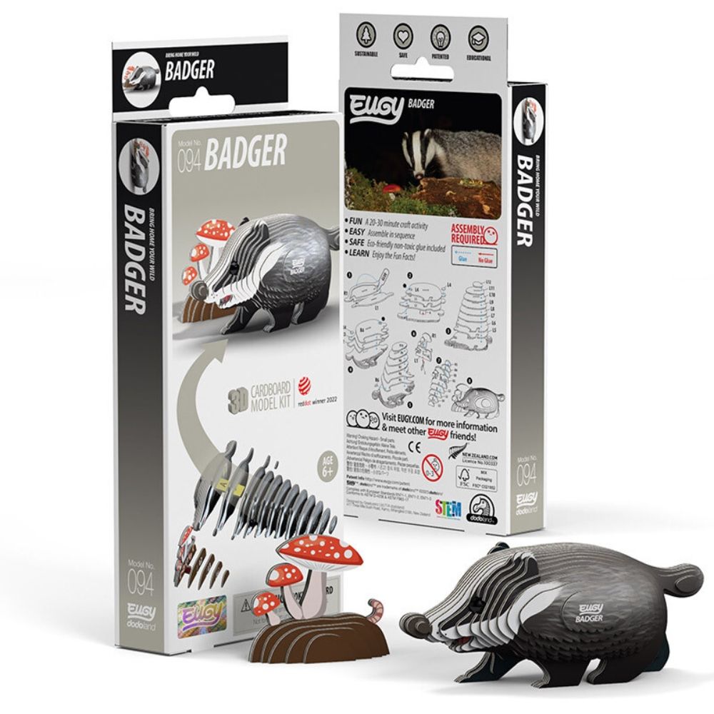 Badger 3D Puzzle - Toys & Co.
