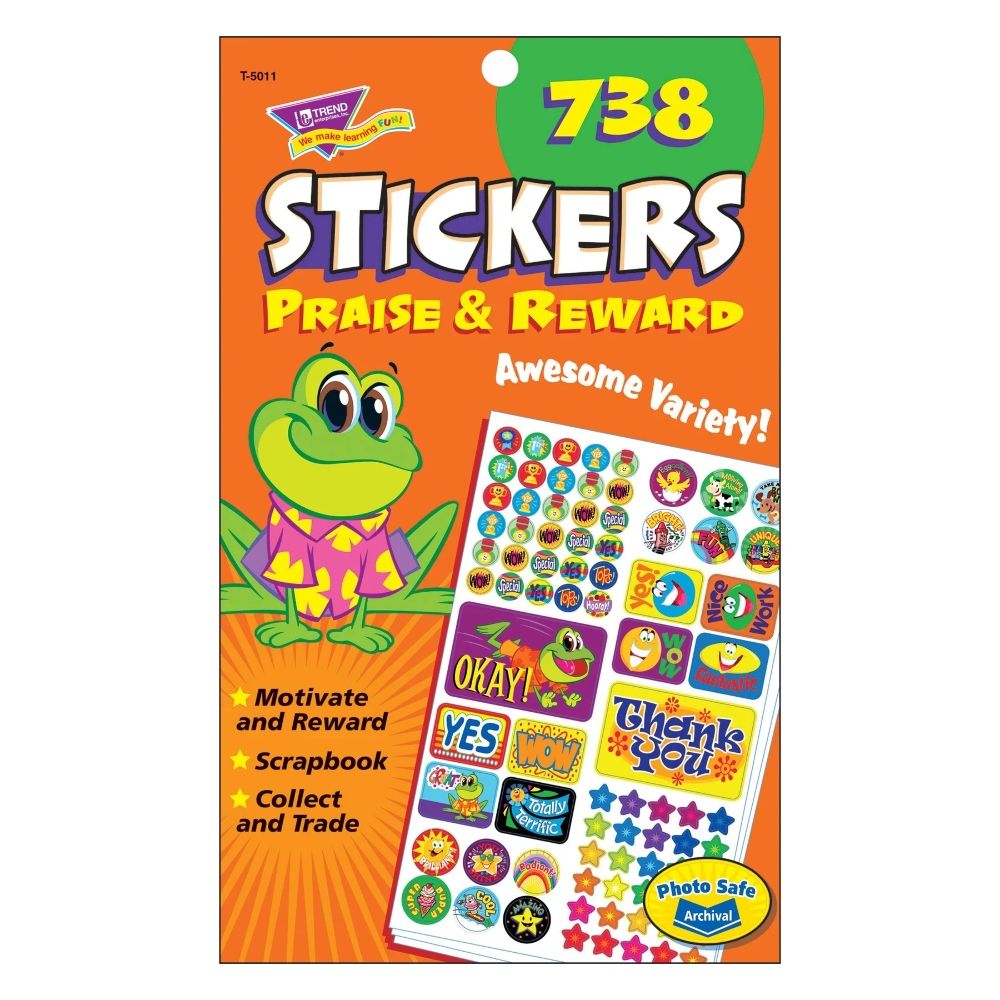Praise & Reward Stickers - Toys & Co.