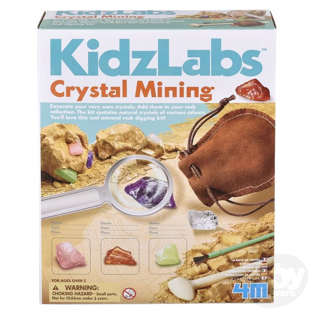 Crystal Mining Kit - Toys & Co. - 4M