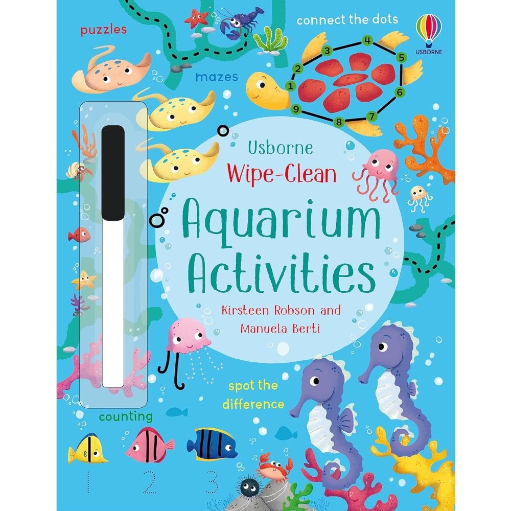 Wipe-Clean Aquarium Activities - Toys & Co.
