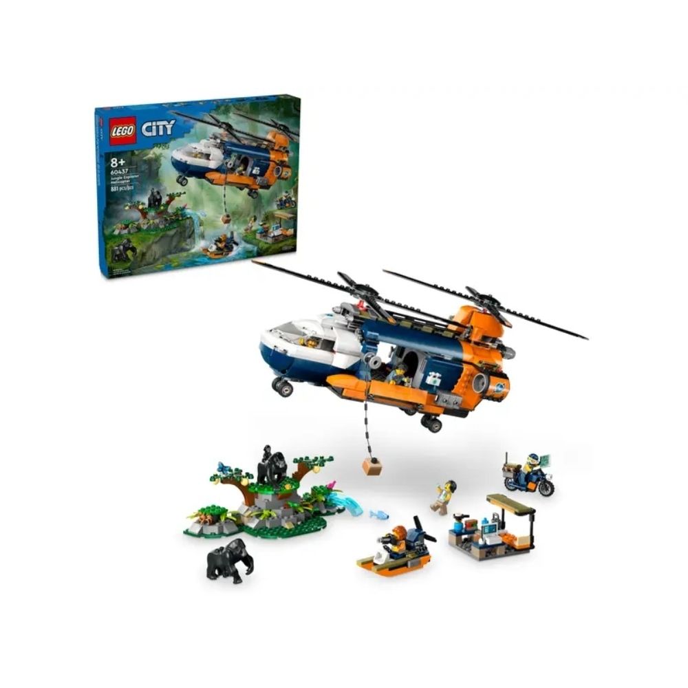 Jungle Explorer Helicopter Base - Toys & Co.