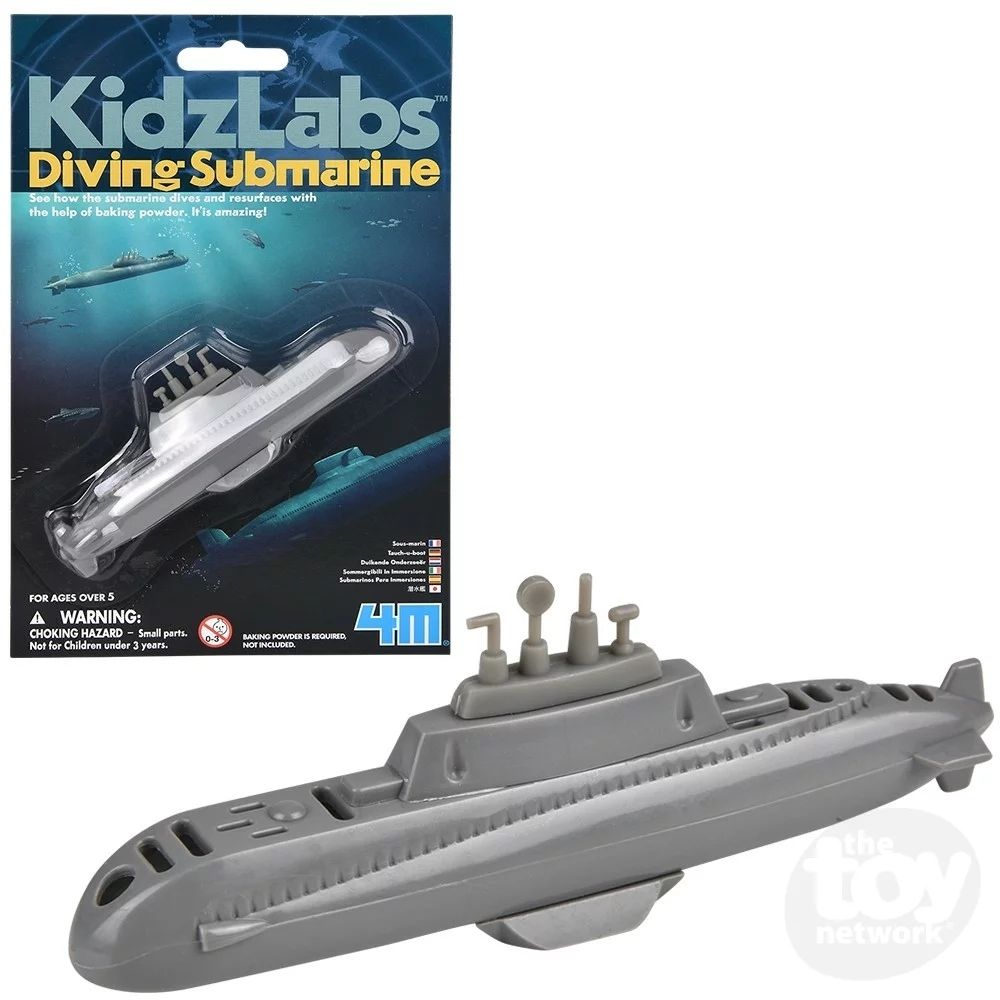 Diving Submarine Mini Kit - Toys & Co. - 4M