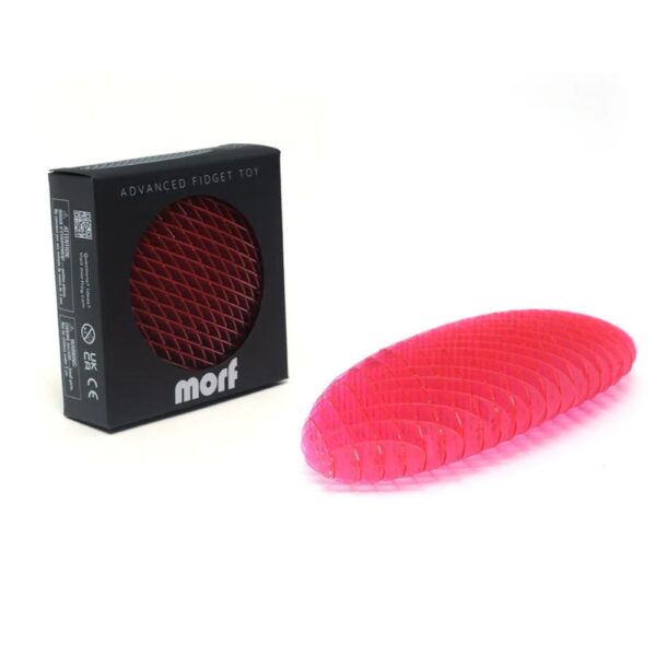 Morf Fidget Worm Large Pink - Toys & Co.