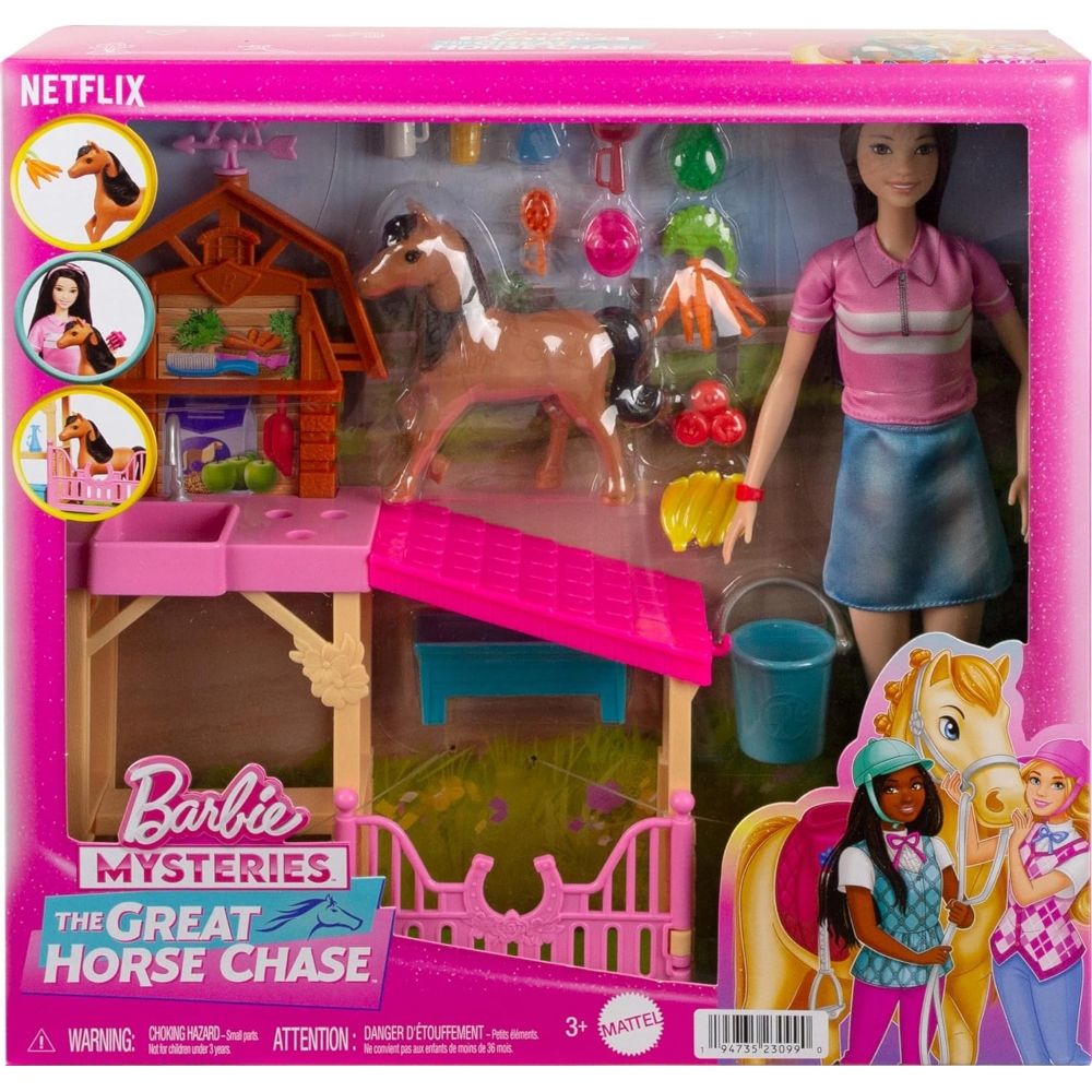 Barbie Great Horse Chase Stable - Toys & Co.