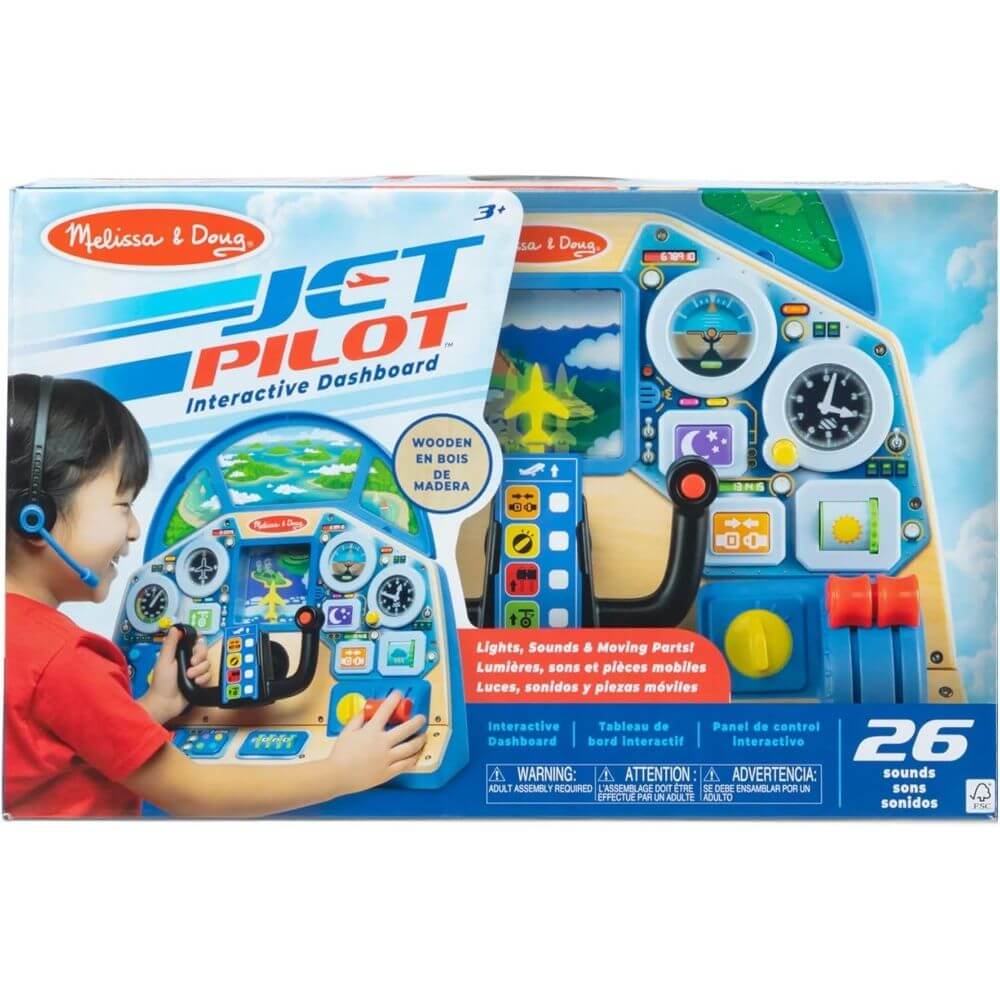 Jet Pilot Dashboard - Toys & Co.